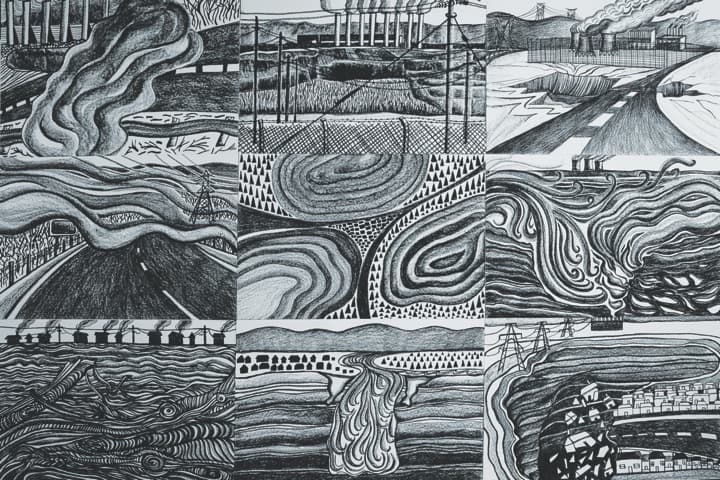 Lisa Kurec Daily drive to work I fear for the future – Open Studios ...