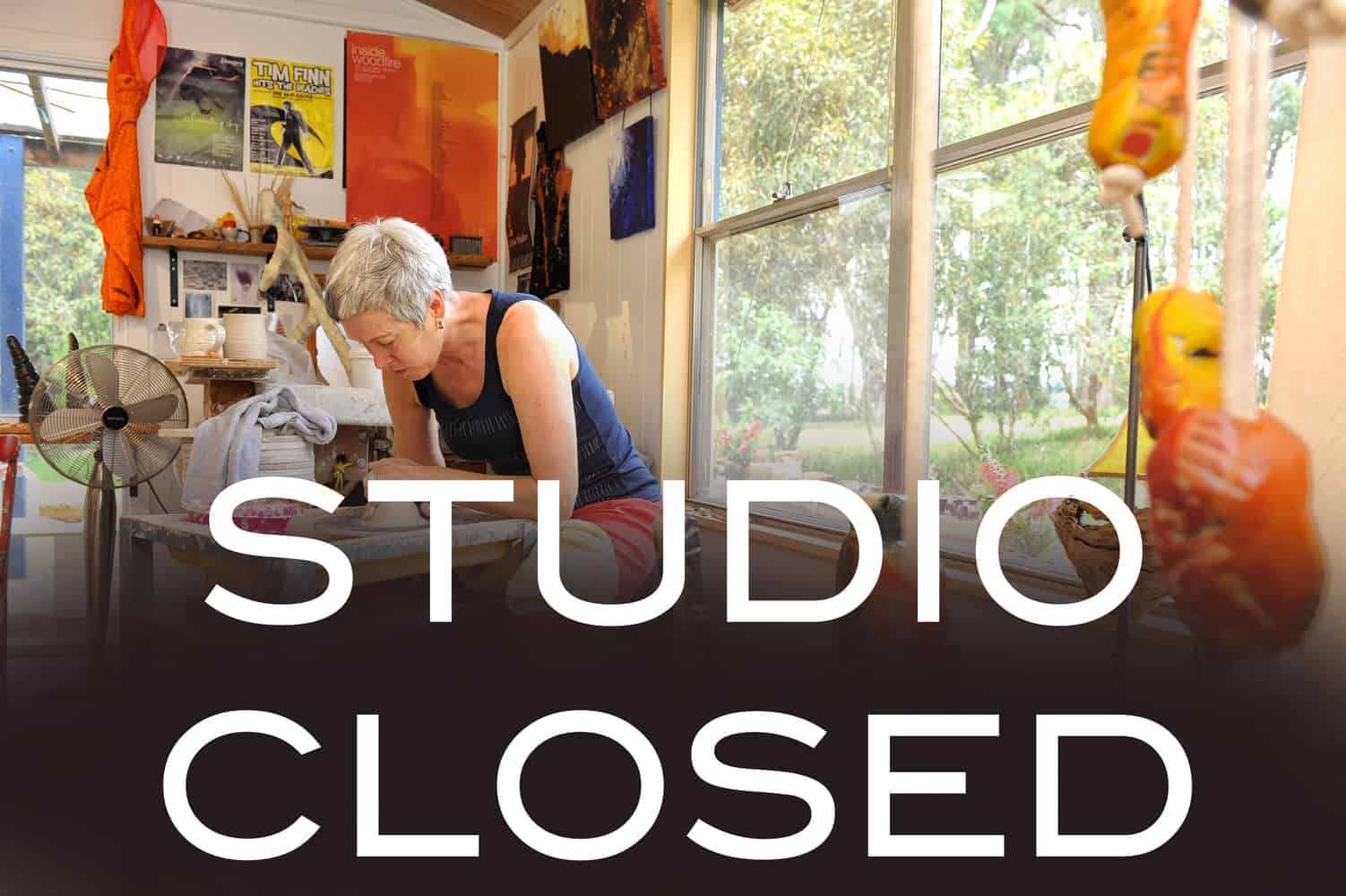Sue studio closed – Open Studios West Gippsland